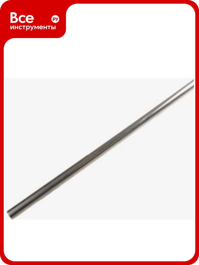 Черенок-труба алюминиевая, 1000x35 мм, с Vр, для снеговых лопат ПК тандем-агро