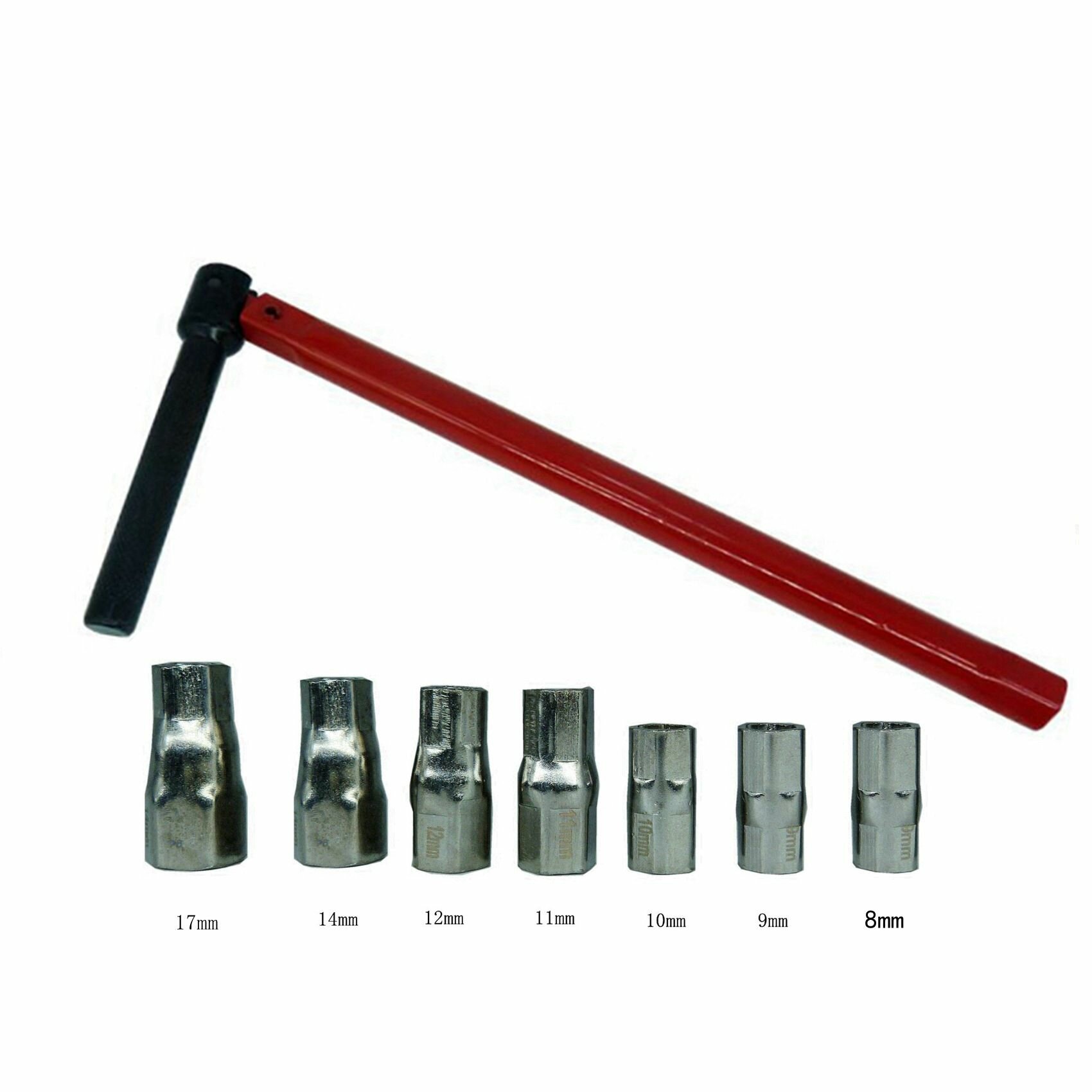 Ключ торцевой для монтажа смесителей (8, 9, 10, 11, 12, 13, 14,17мм)