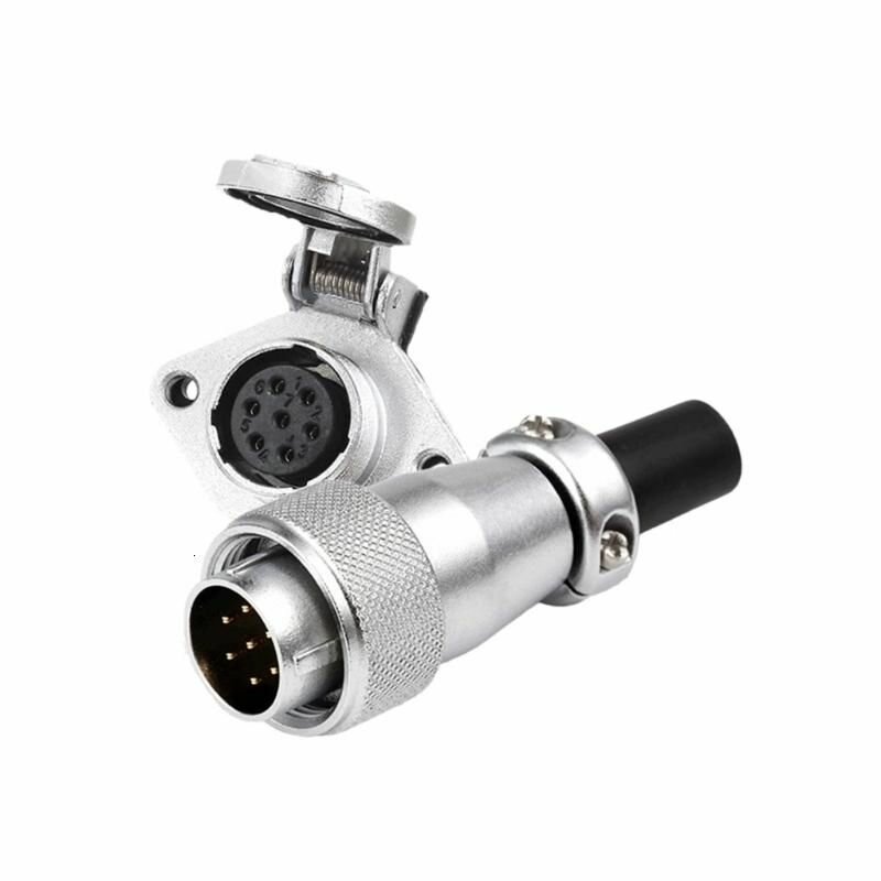 Авиационный круглый разъём WS16TQ+ZG, 7 ядер