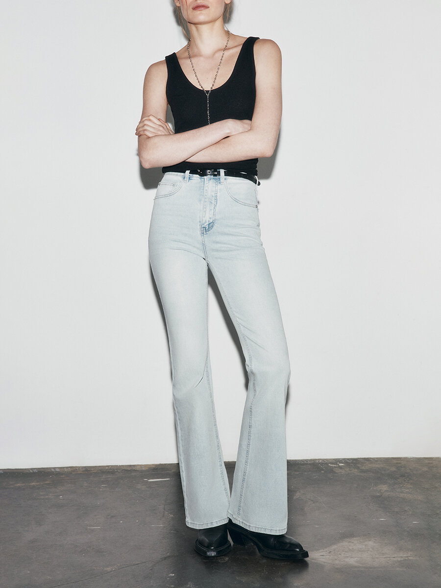 Джинсы клеш Rock 