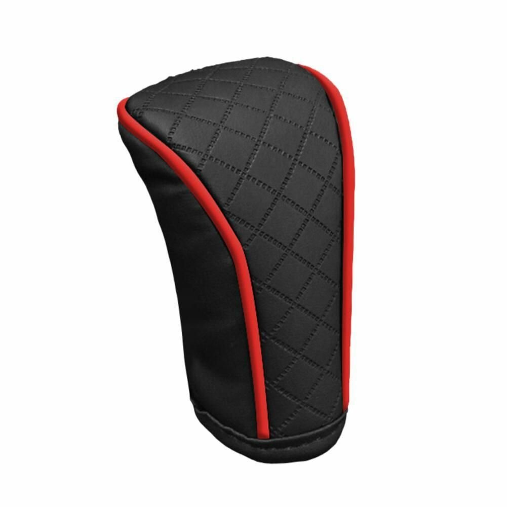 1 шт чехлы на рычаг (ручку) кпп и ручного тормоза искусств. кожа универсальные