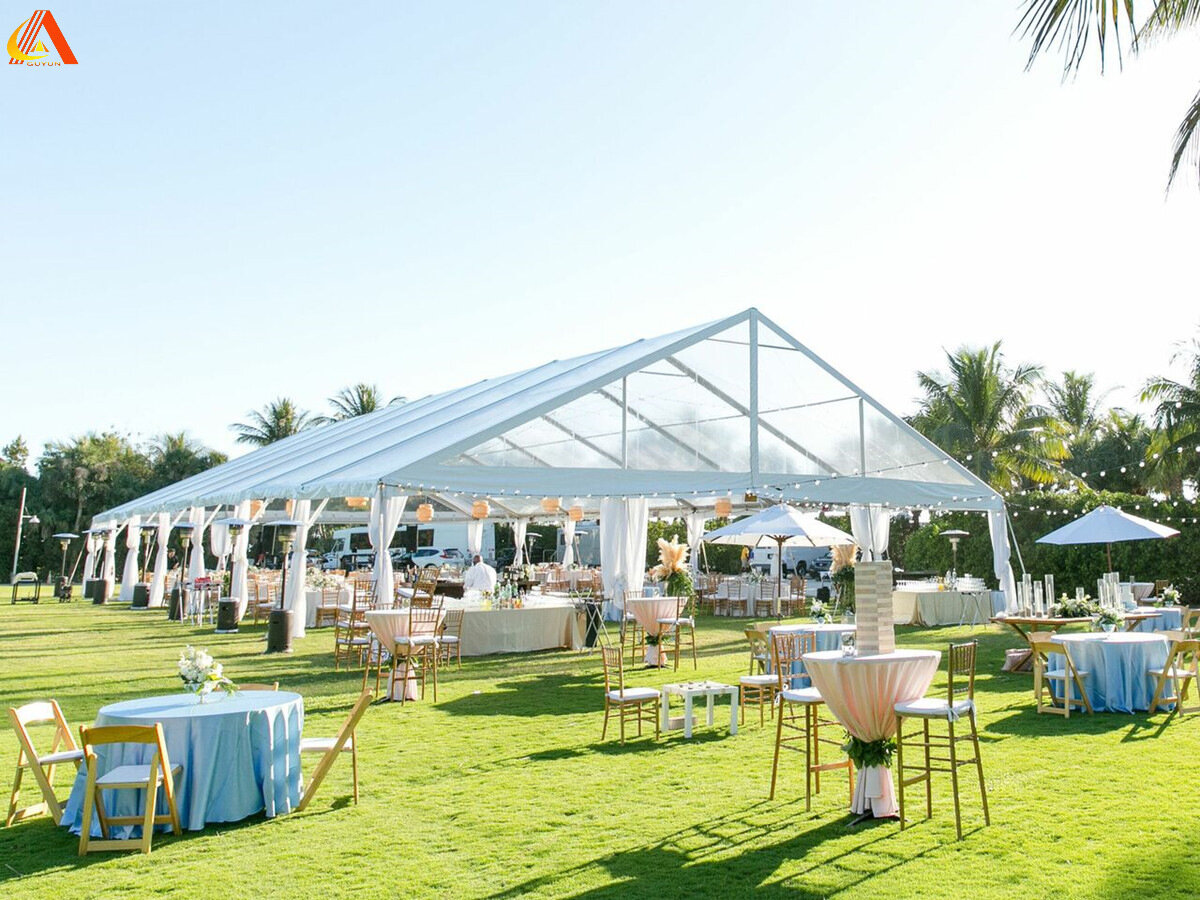 2025 Европейский стиль свадебного шатра, прозрачный шатер для мероприятий, праздничный банкетный шатер, сборный шатер из алюминиевого сплава