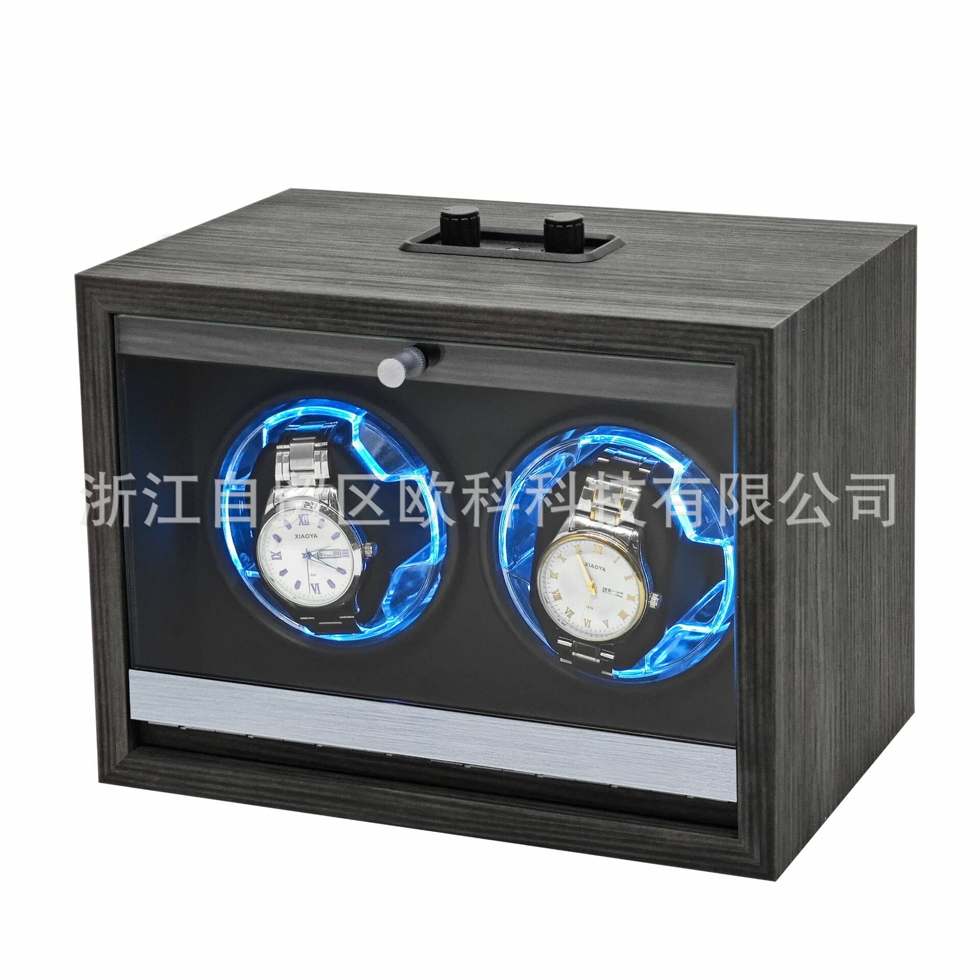【Модель в цветной коробке】2 слота для часов, полностью автоматический вращатель часов для домашнего использования, механические часы, электрическая коробка для часов