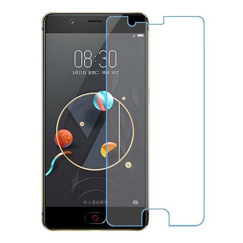 Скрин Мобайл защитный экран для ZTE nubia M2 из нано стекло 9H