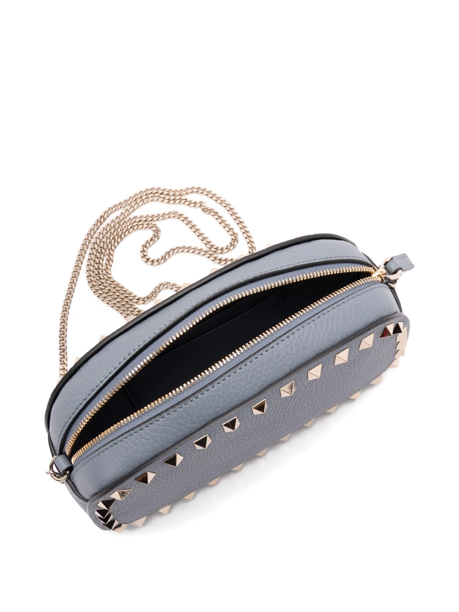 Сумка Valentino Rockstud, grey — фото 1