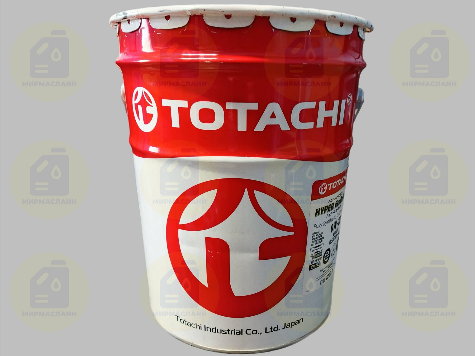 Масло моторное Totachi Hyper EcoDrive 0W-20 SP GF-6A, 20 литров, синтетическое