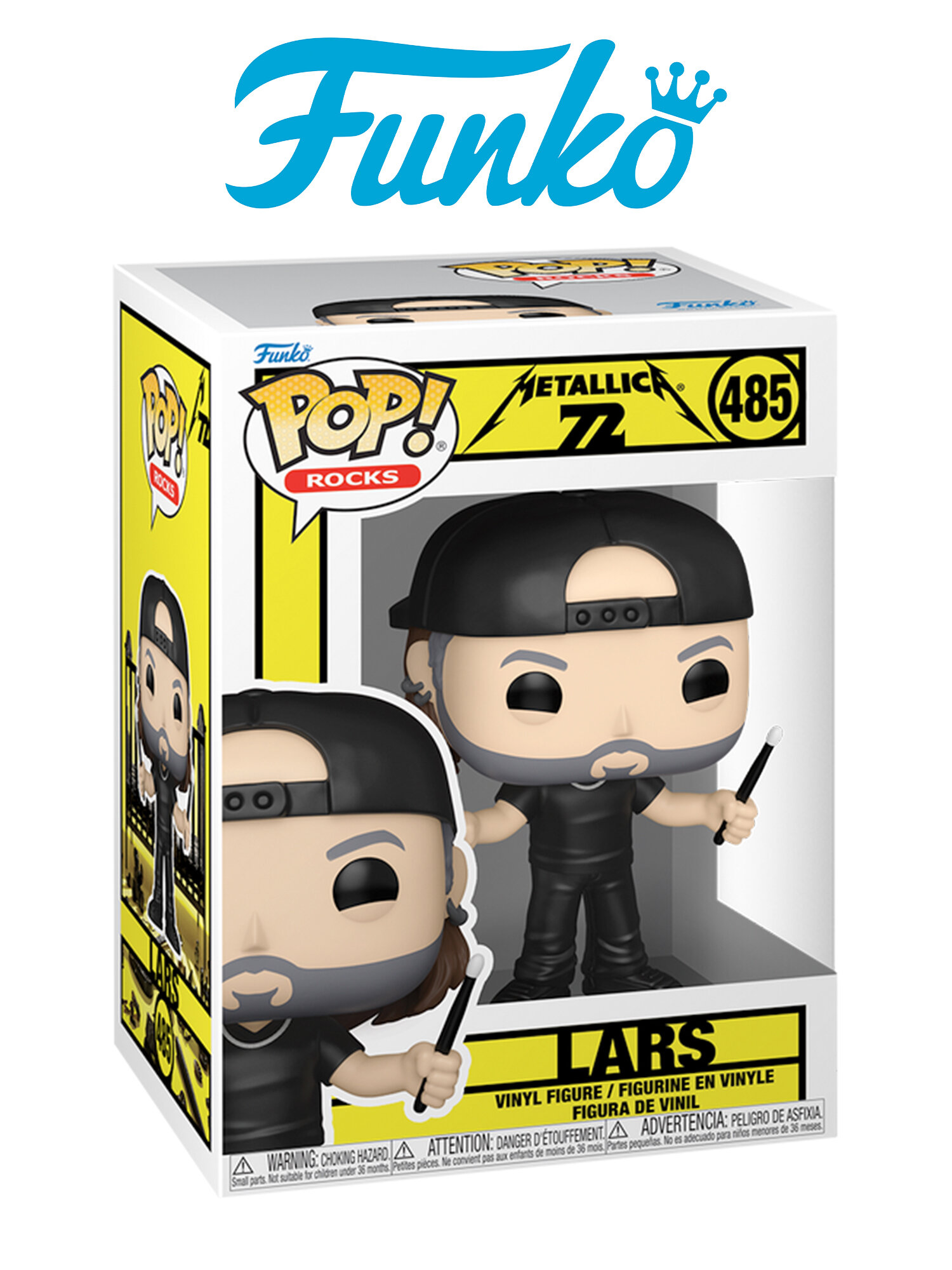 Фигурка Funko POP! Lars (72 Seasons) (485) Metallica