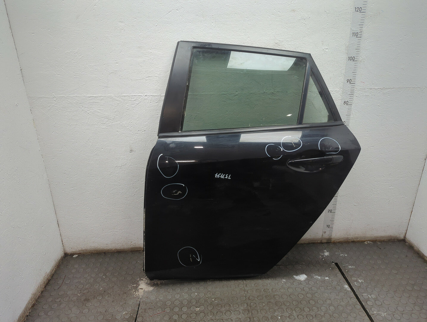 Дверь боковая (легковая) левая задняя Mazda 3 (BL) Б/У