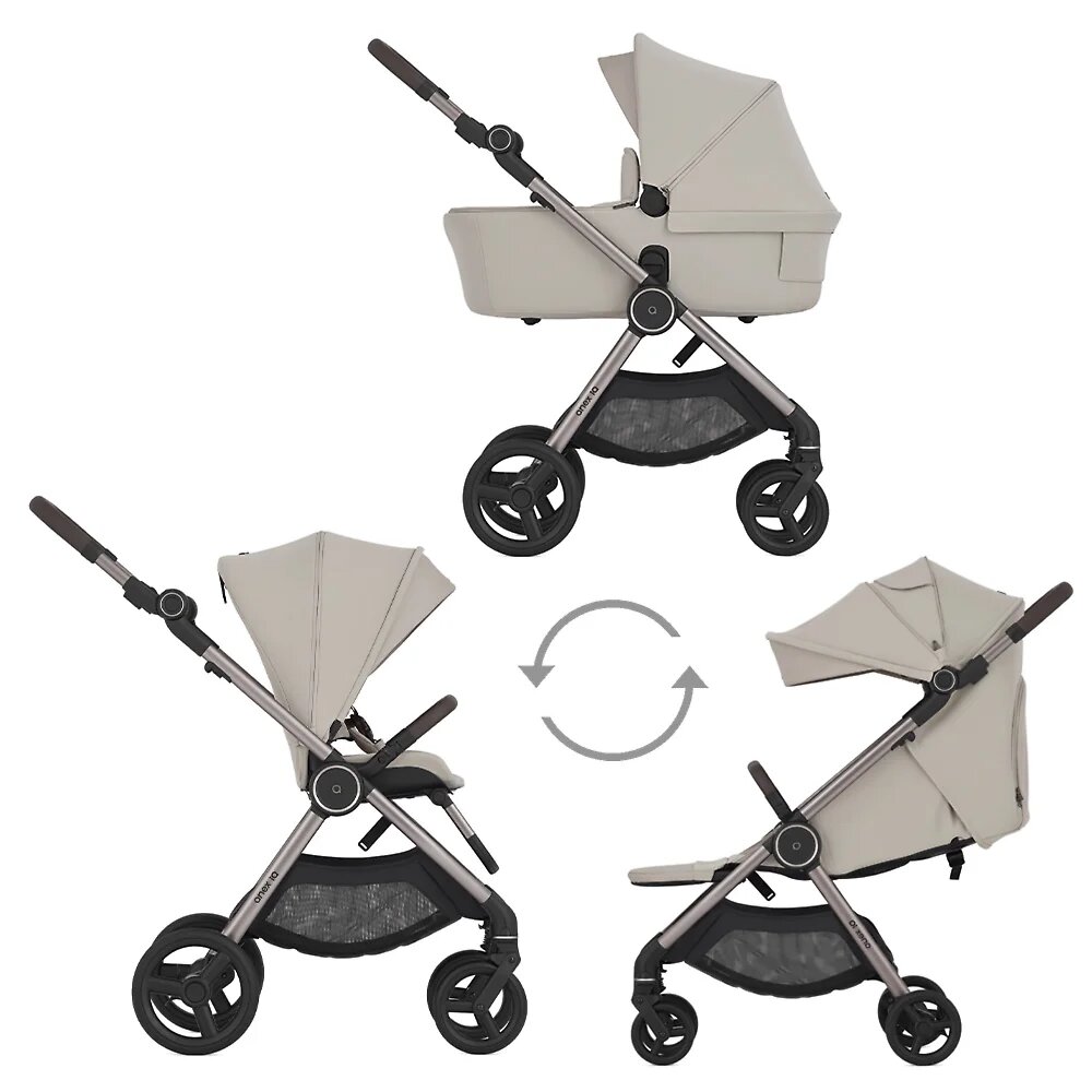 Коляска-трансформер Anex IQ Premium, цвет Soya (Молочный), артикул производителя iQ-27