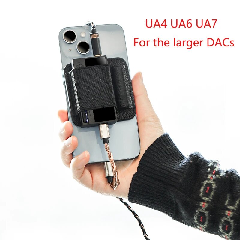 SHANLING K2 USB DAC AMP Чехол для телефона с магнитными резинками для UA4 UA3 UA2 UA1UA7 с black k2