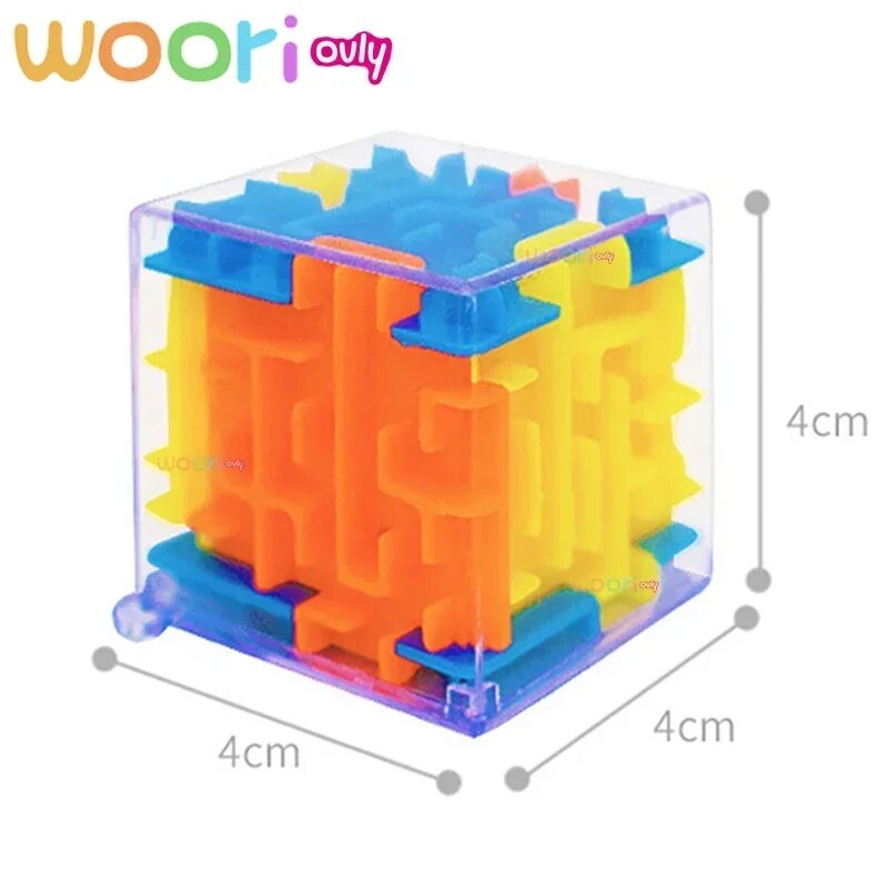 Головоломка 3D лабиринт пластик ovly Cube-A x1