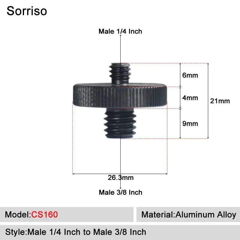Переходник для крепления штатива Sorriso