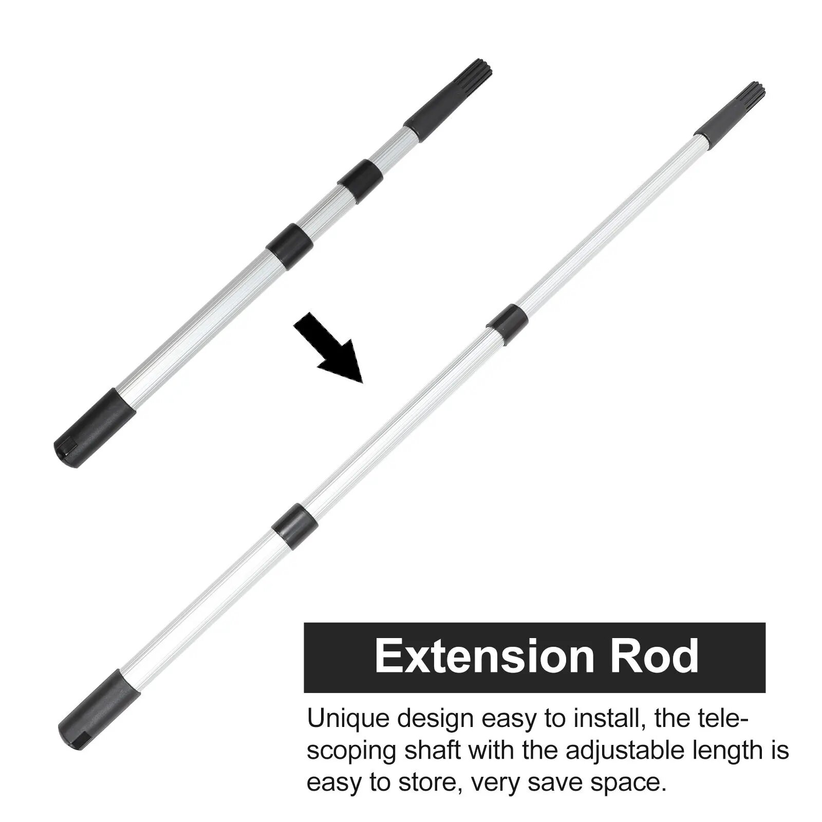 Телескопический удлинитель для роликовой щетки