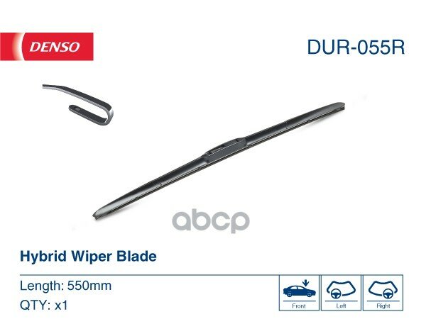 Щетка стеклоочистителя Denso арт. DUR055R