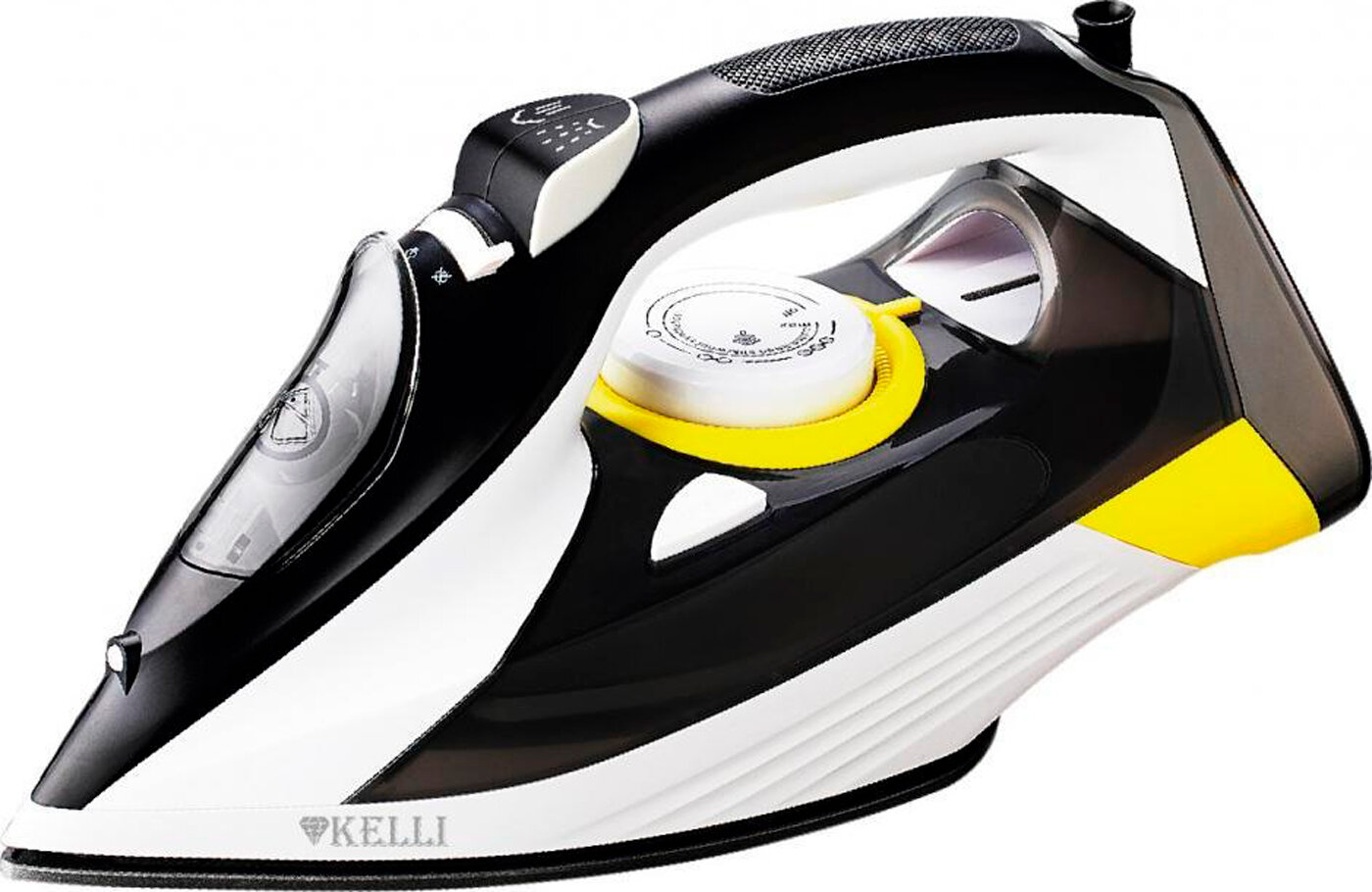 Утюг паровой Kelli KL-1654, желтый