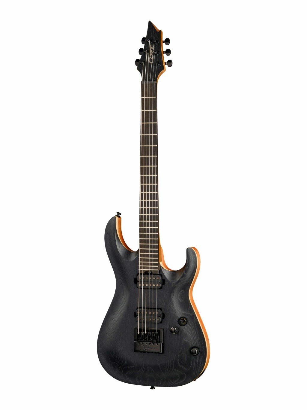 Cort KX700-EverTune-OPBK-WBAG Электрогитара, черная, с чехлом