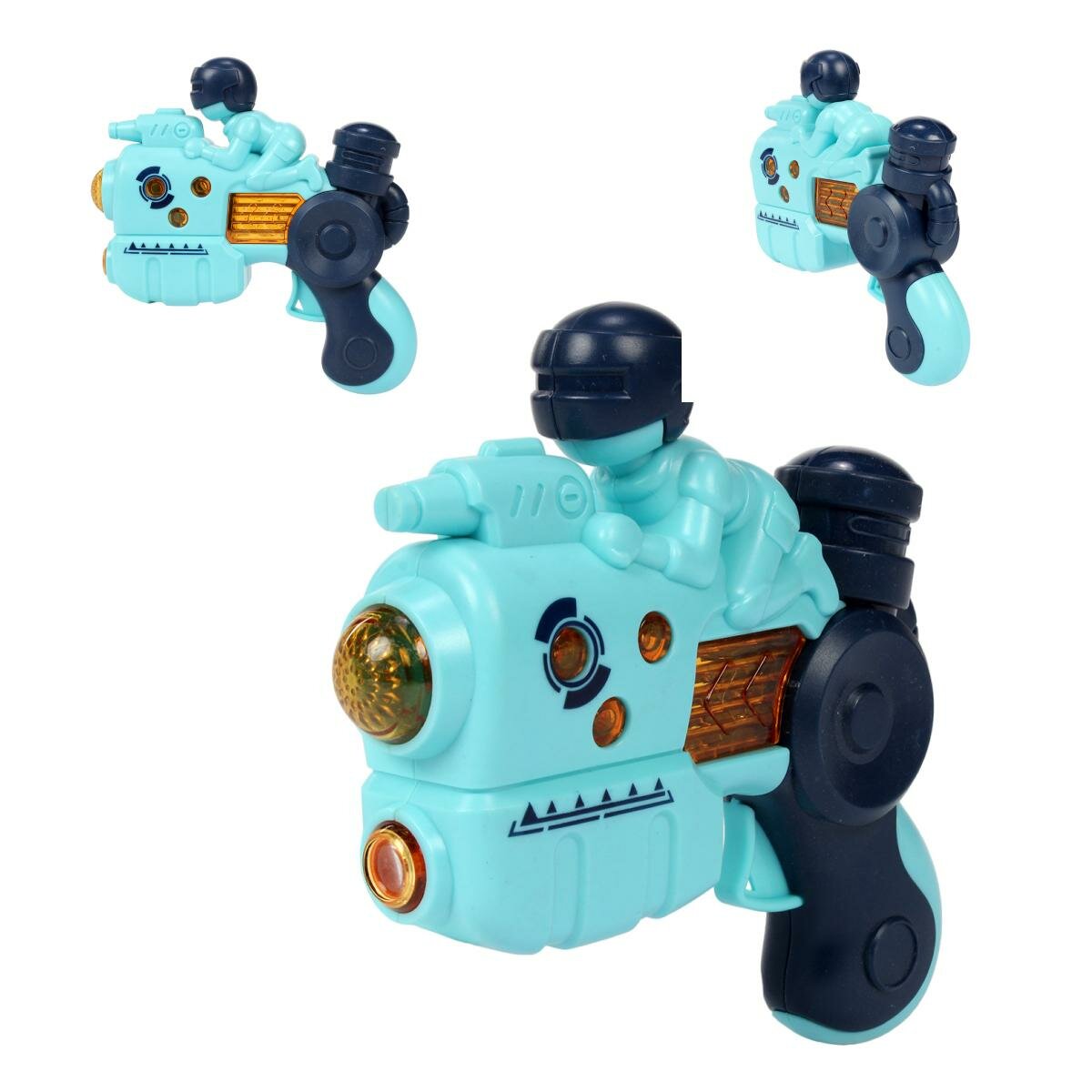 Игрушечный пистолет на батарейках с проекцией и эффектами 11.9 см playground