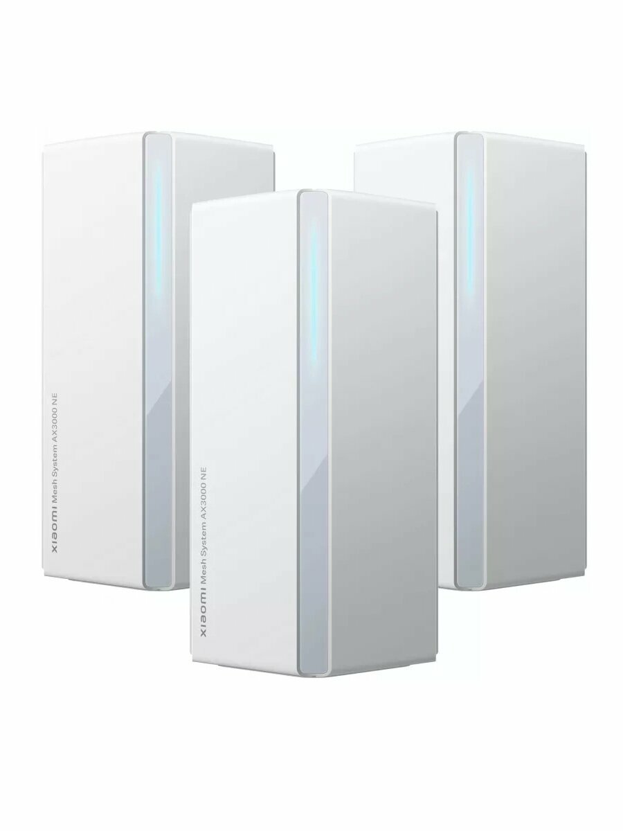 Маршрутизатор Xiaomi Mesh System AX3000 NE DVB4487GL (3 шт.)