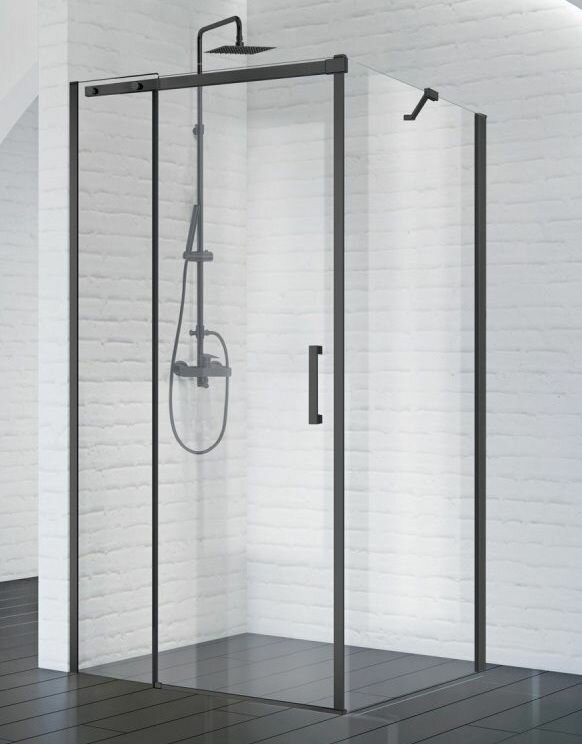Душевой уголок BelBagno Acqua 120/90 стекло прозрачное