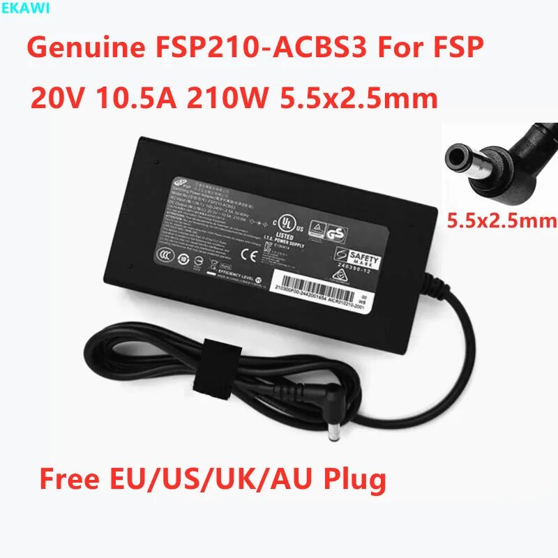 Адаптер переменного тока EKAWI FSP210-ACBS3 20В 10.5А 210Вт для ноутбука MECHREVO