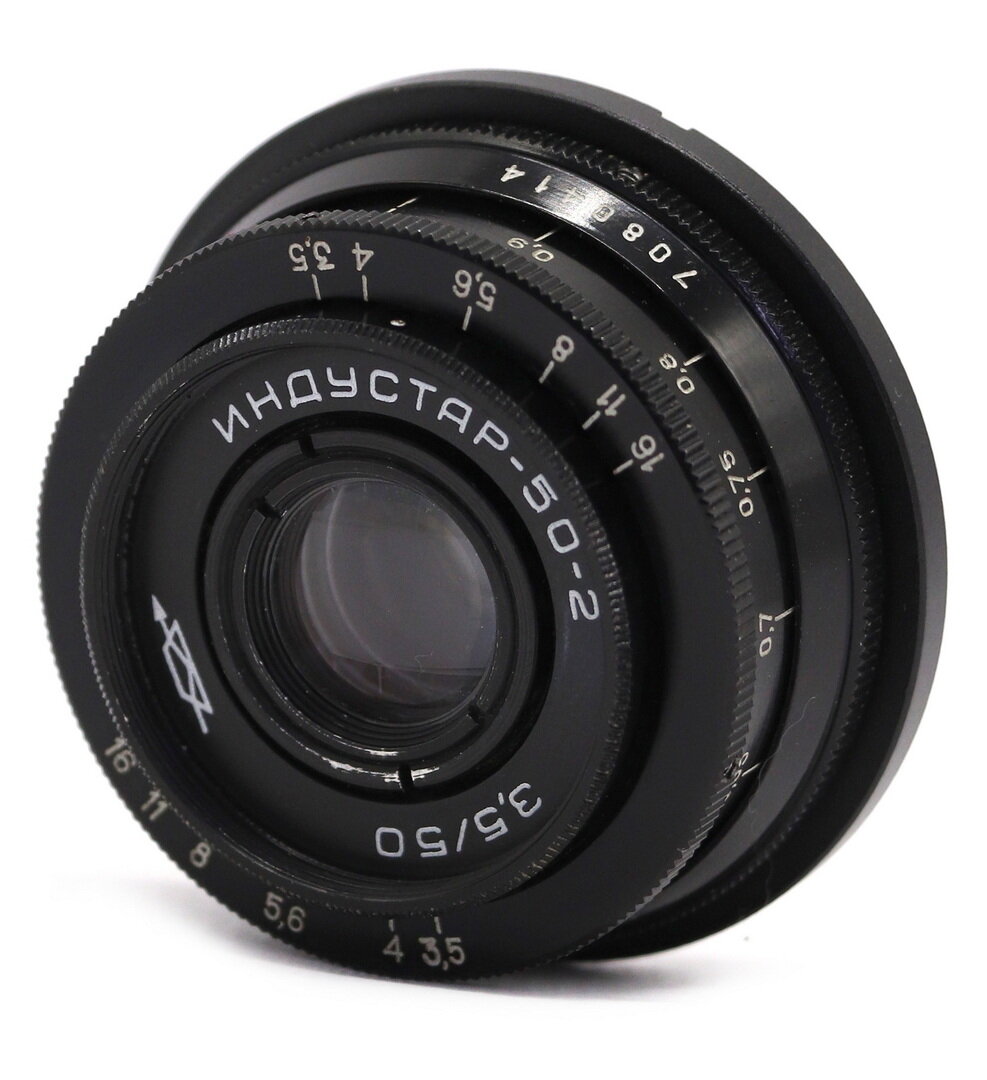 Винтажный Индустар-50-2 f/3.5 50mm + Адаптер Nikon F — Резкий боке!