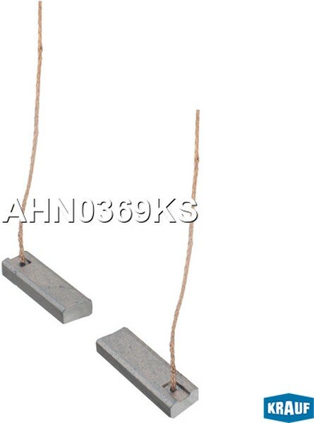 Щетки генератора KRAUF AHN0369KS Toyota Hi-Ace II 2.4 D H20 1987-1989 2l, Toyota Land Cruiser 4.0 Td . J6. 1987-1989 3980ccm 12h-T