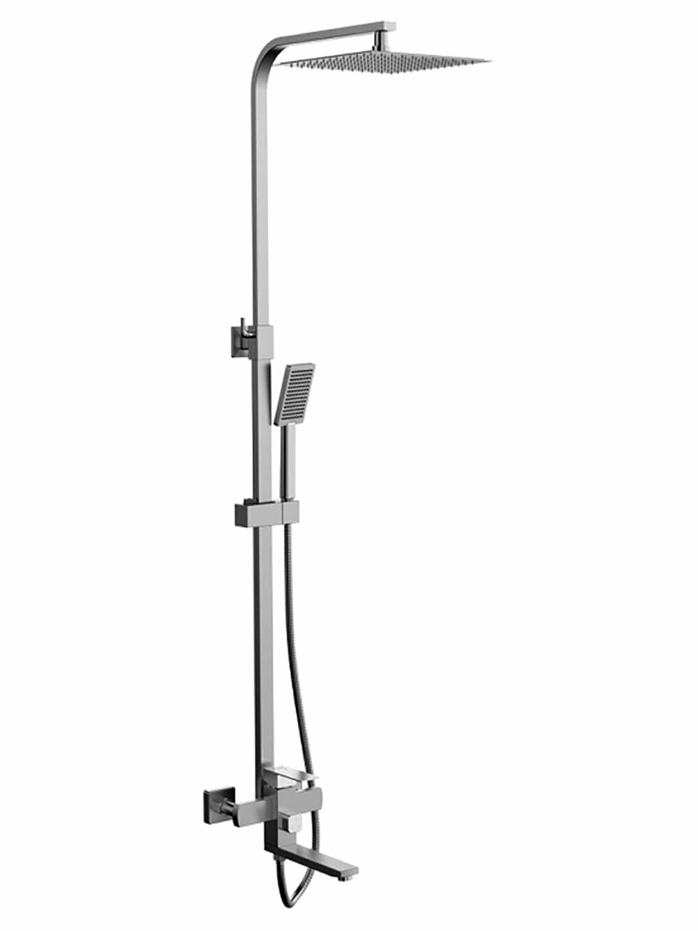 Душевая система с тропическим душем и смесителем Frap F24802-9