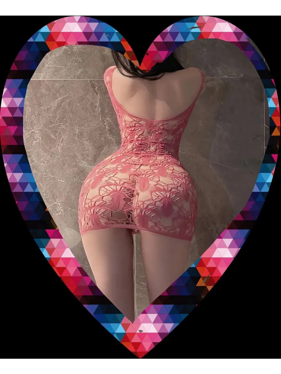 Карнавальный эротический костюм розовый 18+