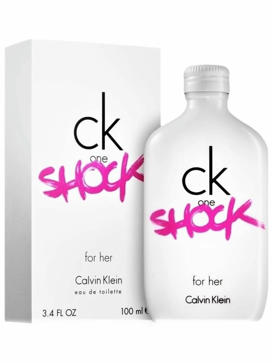 Туалетная вода Calvin Klein CK One Shock for Her, женская, 100мл