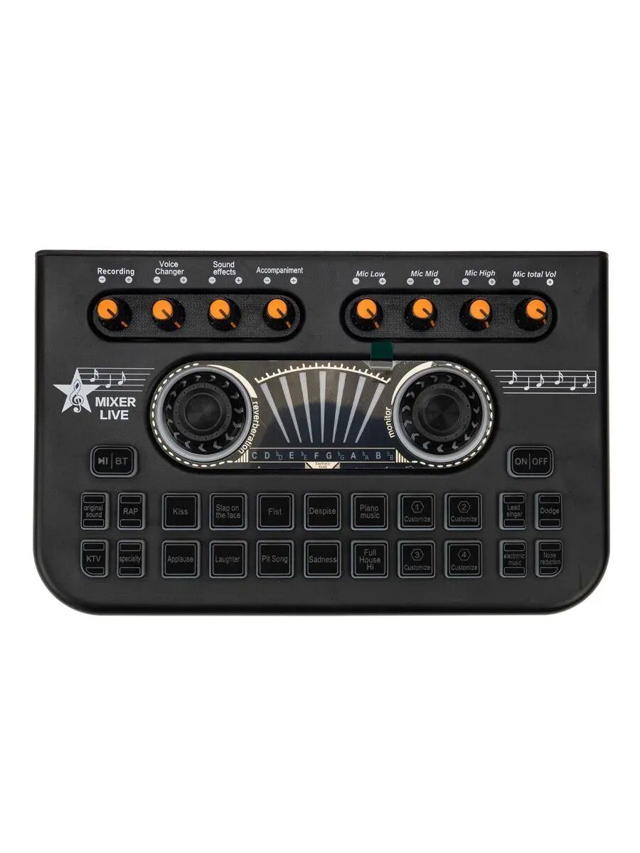 DJ-микшер X3 звуковая карта для подкастов, прямых трансляций