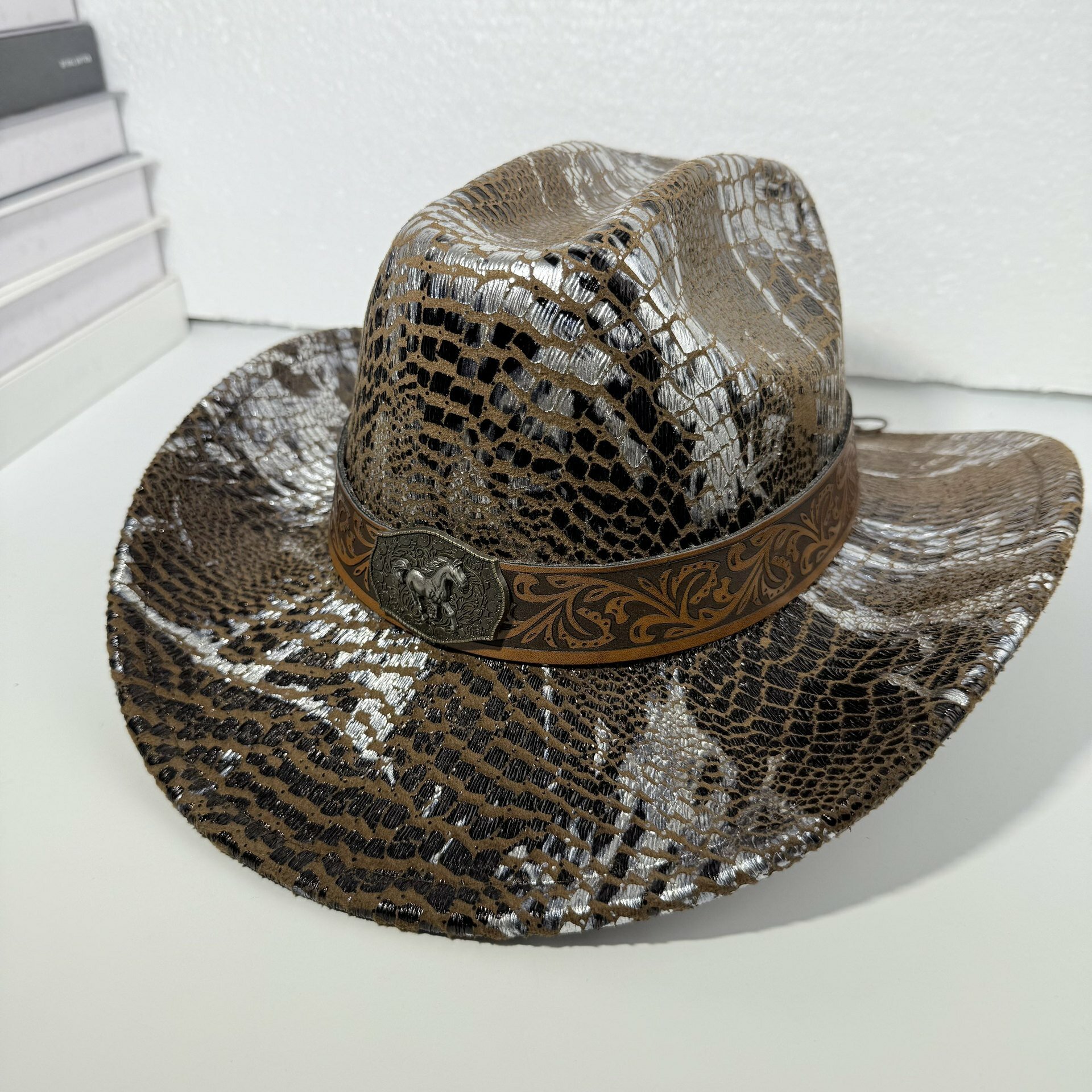 DIY Ковбой Классический Западный Широкий Козырьек