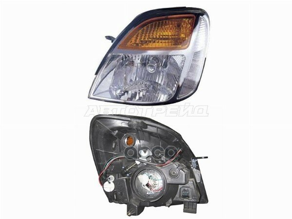 Фара Hyundai H1 04-07 / Starex 04-07 (Слева/ Галоген/ Ручная регулировка) Sat арт. ST-221-1136L-LD-EM