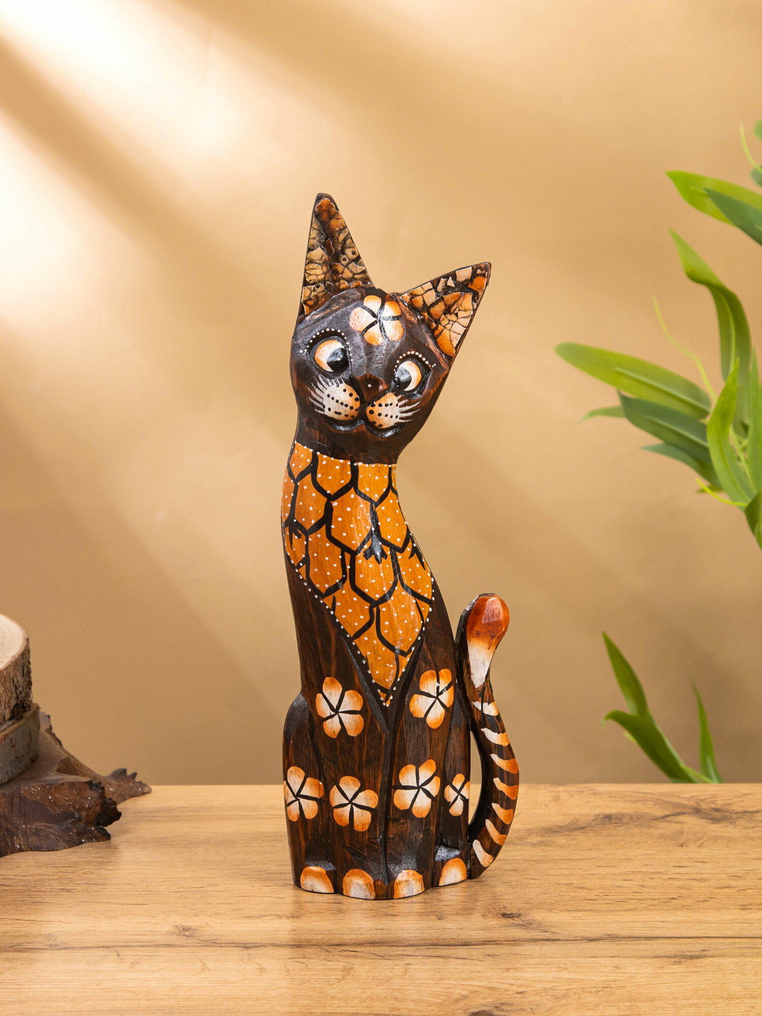 Интерьерный сувенир "Кошка", 30 см, тематика праздника: универсальная тематика