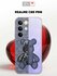Чехол на Realme C85 Pro / Реалми C85 Про с принтом Медведь половинка