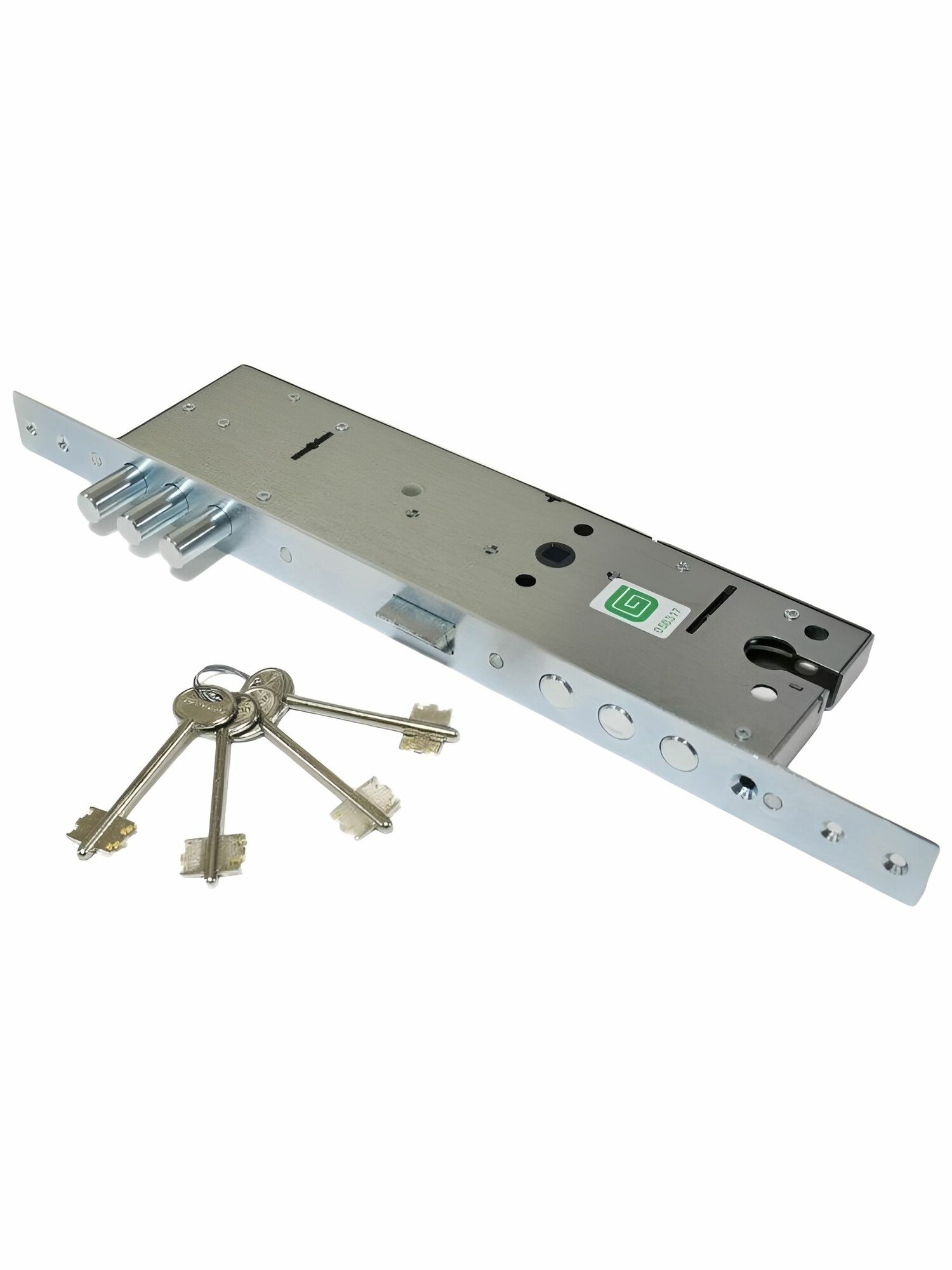 Замок врезной гардиан 1512, комбинированный с двумя механизмами секретности, с защелкой