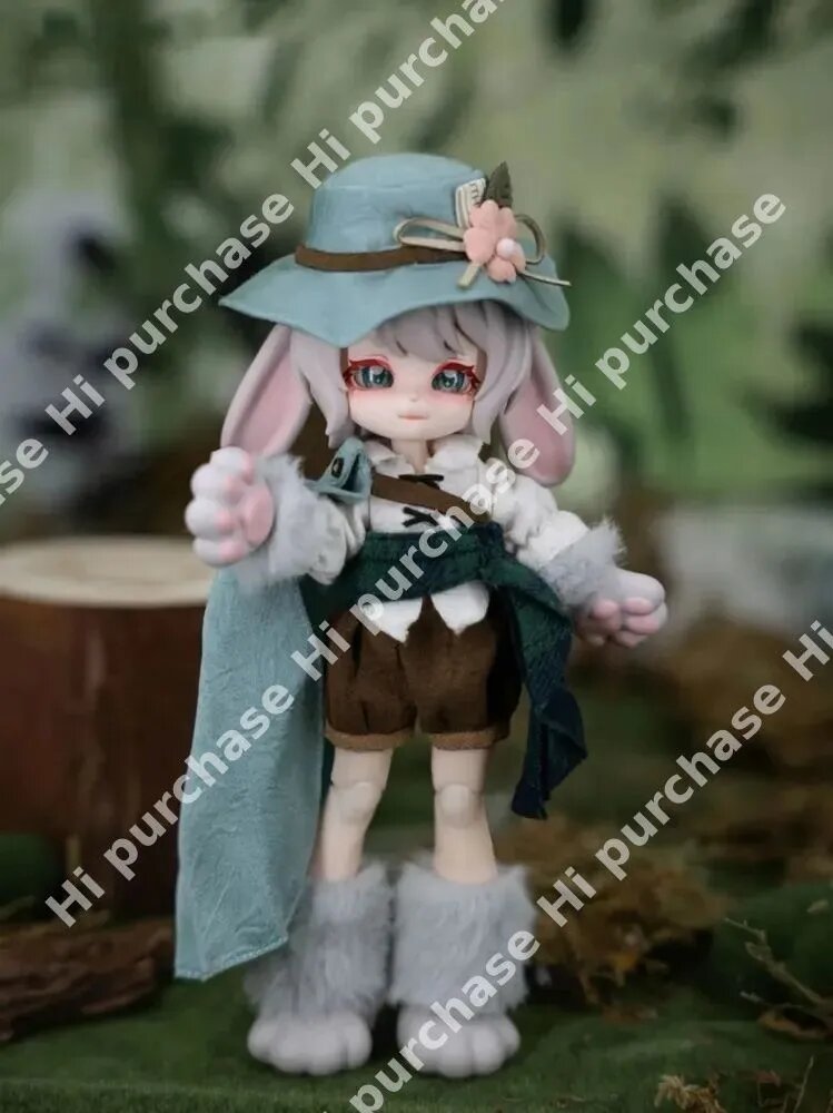 LEI-Doll 1/12 Кукла с шаровидными суставами MJD,(For Moon Series) ,18cm, полный набор прически, одежды и аксессуаров, коллекционная, подарок для девочек