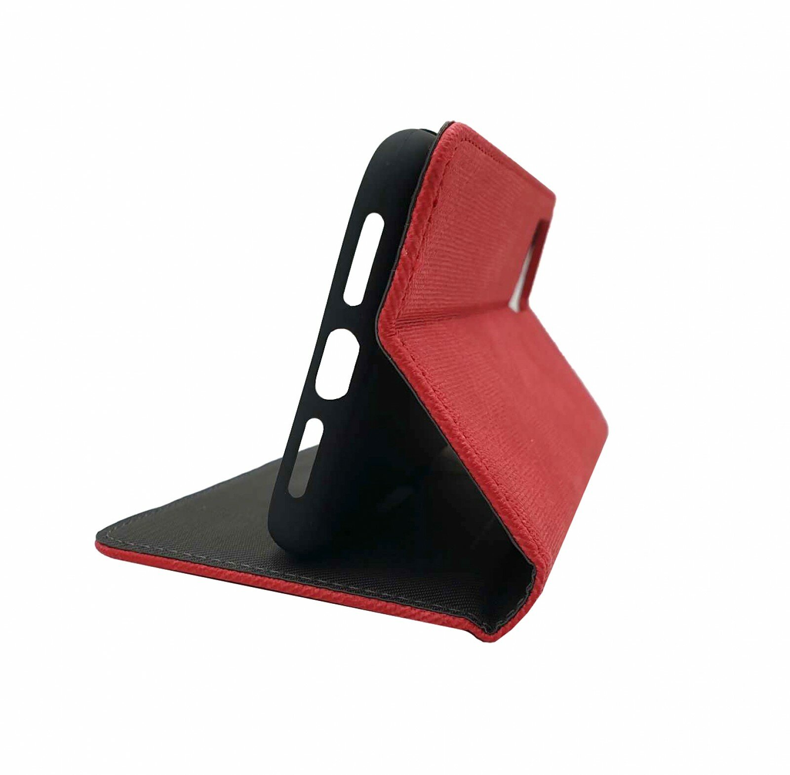 Чехол-книжка MyPads для Samsung Galaxy A51 SM-A515F ретро крафтовый стиль, красный