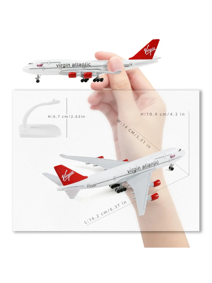Модель Boeing 747 VAA 1:400 15см — фото 1