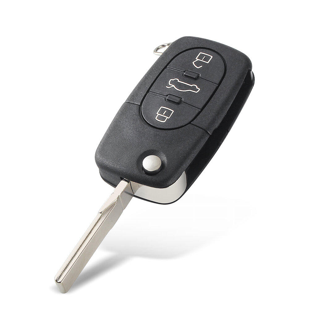 Корпус складного дистанционного ключа для VW Golf, Polo, T5, Passat, Beetle — HU66 лезвие, совместимость с CR2032