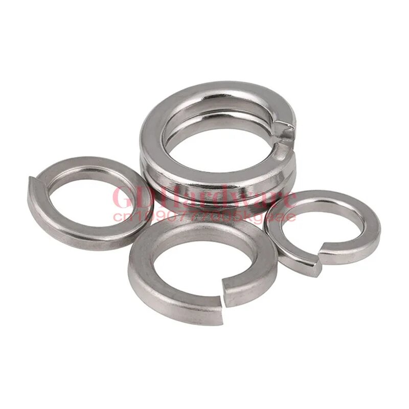 Пружинные шайбы-фиксаторы из нержавеющей стали GB93 A2-70 304 M1.6-M24 M5(30Pcs)