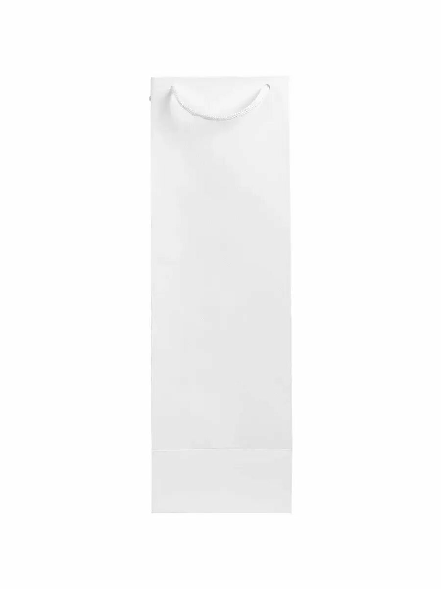 Стильный бумажный пакет для бутылки