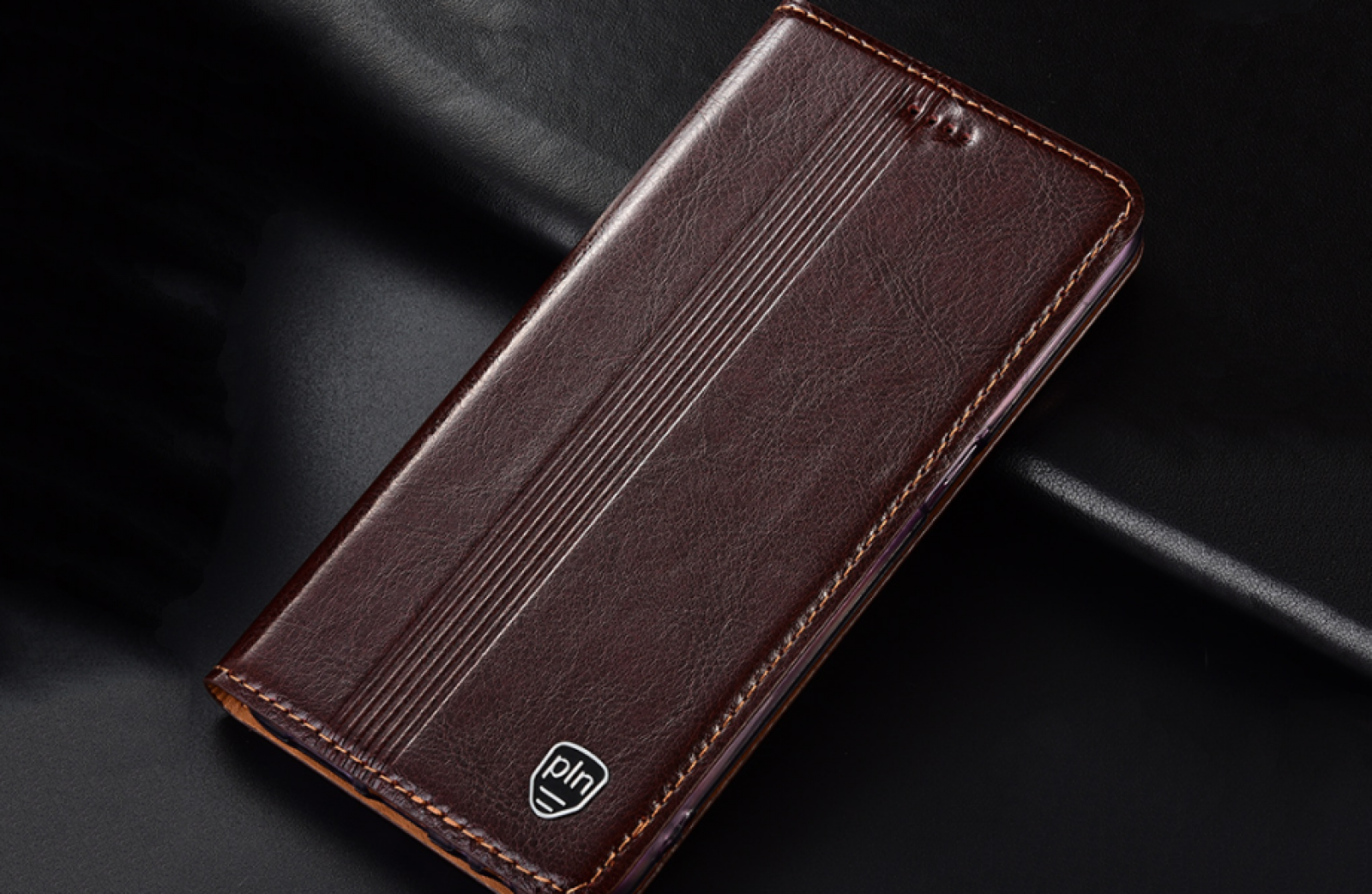 Чехол-книжка MyPads Premium Pelle di Marmo для Xiaomi Redmi 9T из натуральной мраморной кожи буйвола с магнитной крышкой