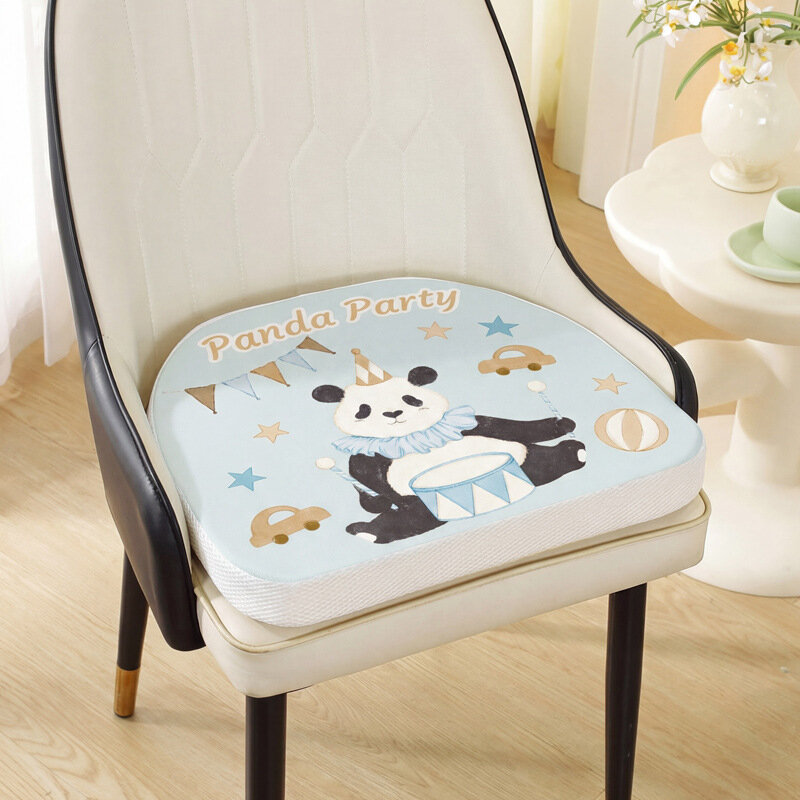 Подушка для увеличения роста детей, детский стульчик для кормления, сиденье в форме подковы, приподнятая и утолщенная подушка для стула, подушка для стула для учеников начальной школы.