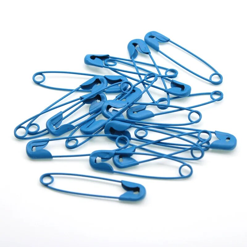 Металлические булавки AUSHIYA 50 шт. Синий, lake blue