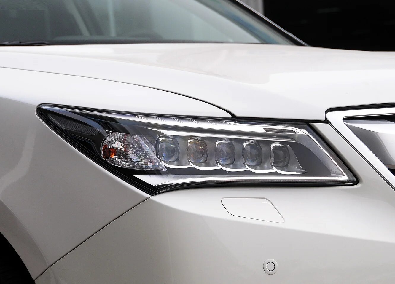 Стекло фары Acura MDX 2014-2016, правая сторона, Цвет: 1PC