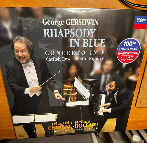 STEFANO BOLLANI, RICCARDO CHAILLY, GEWANDHAUSORCHESTER LEIPZIG Gerswhin: Rhapsody In Blue (2LP)