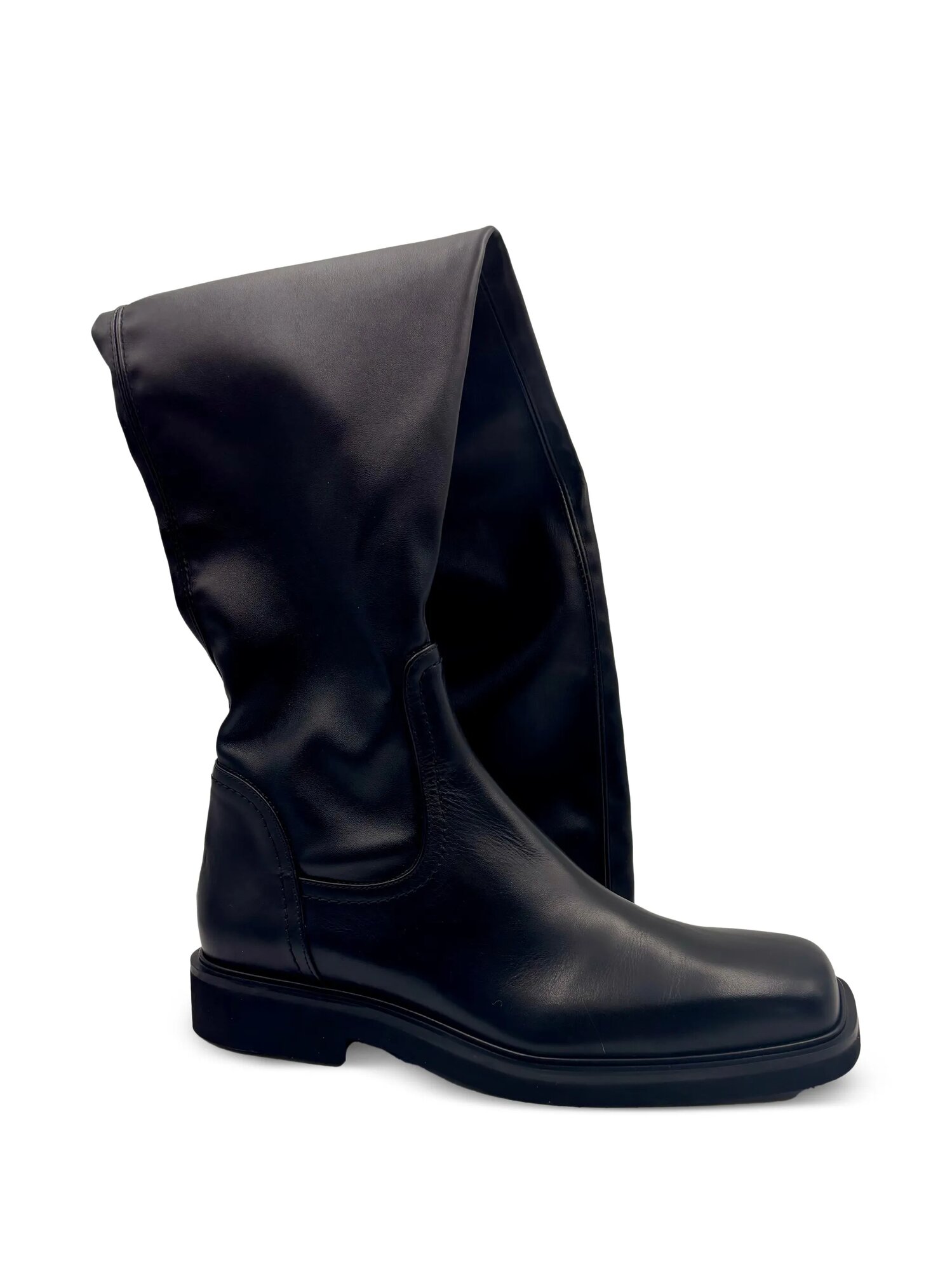 Ботинки Square-toe over-the-knee boots