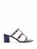 Босоножки Valentino Rockstud, размер 35, синий