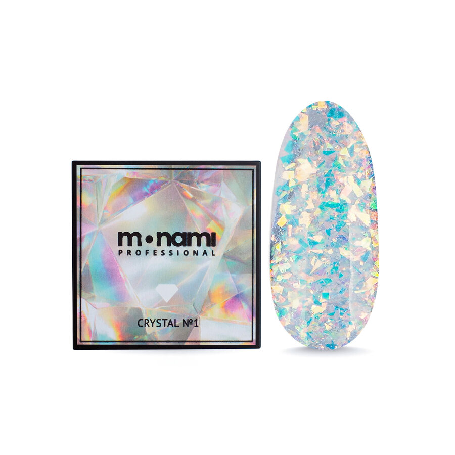 Гель Monami Crystal Gel №1, моделирующий, трехфазный, густой, 15г