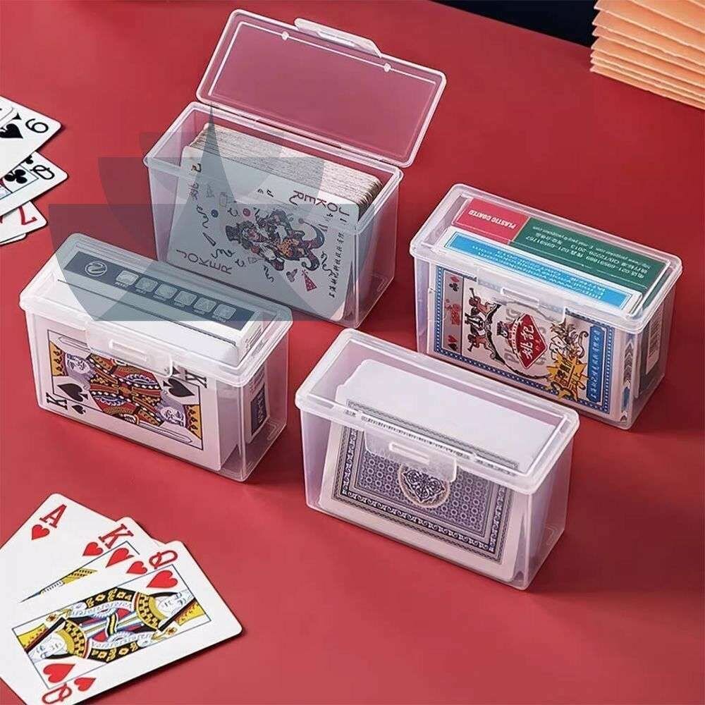 4 коробки для хранения игральных карт-упаковка из штук (Без игральных карт)